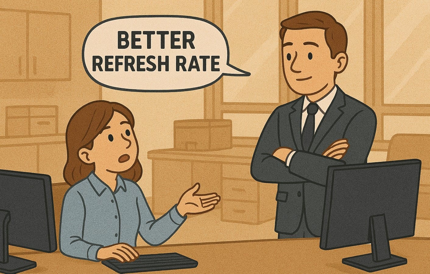 60Hz vs 75Hz vs 144Hz Monitor in India - Why Refresh Rate Matters