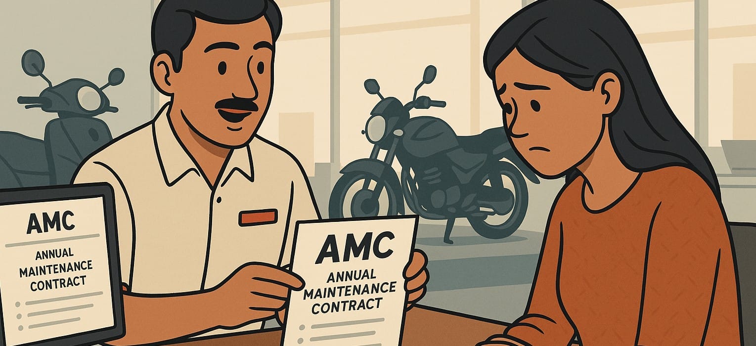 AMC for Bikes & Scooters in India – Service, Cost & Value Explained