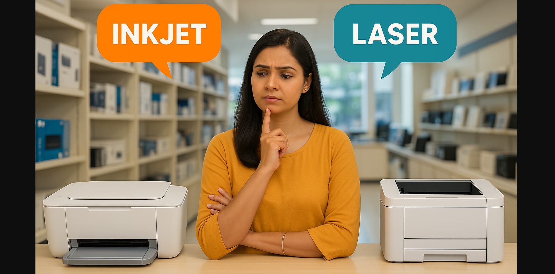 Inkjet vs. Laser Printer - Compare real usage, cost, and tech updates