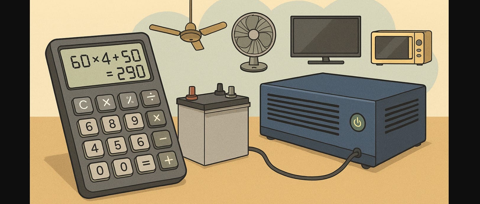 Find the Perfect Inverter Battery Size for Your Appliance Load in India