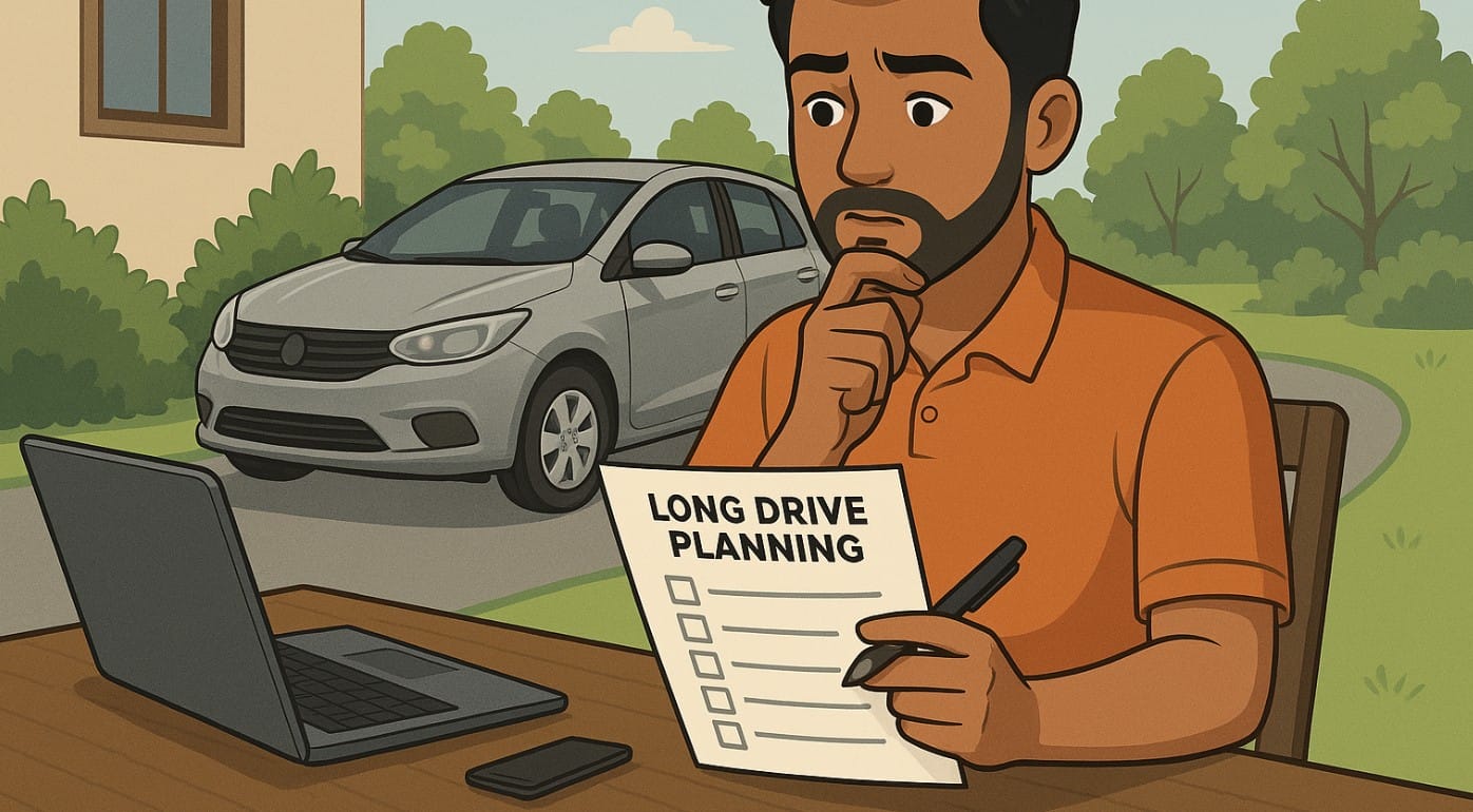 First Long Drive with a New Car - Checklist for a Perfect Trip