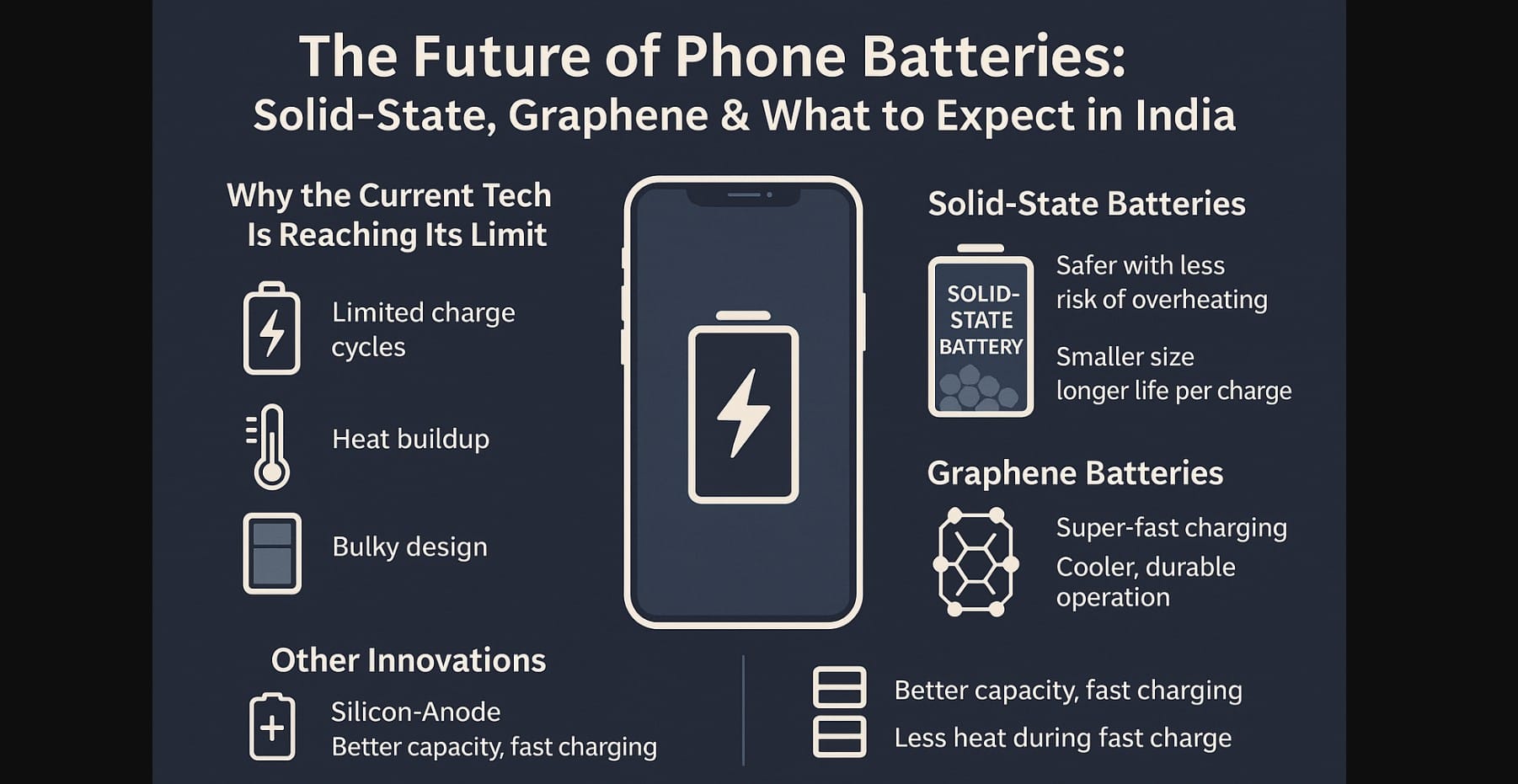 Next-Gen Phone Battery - Solid-State, Graphene, and Emerging Trends