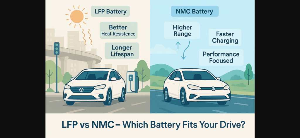 Indian Roads & Climate: Choosing Between LFP and NMC EV Batteries
