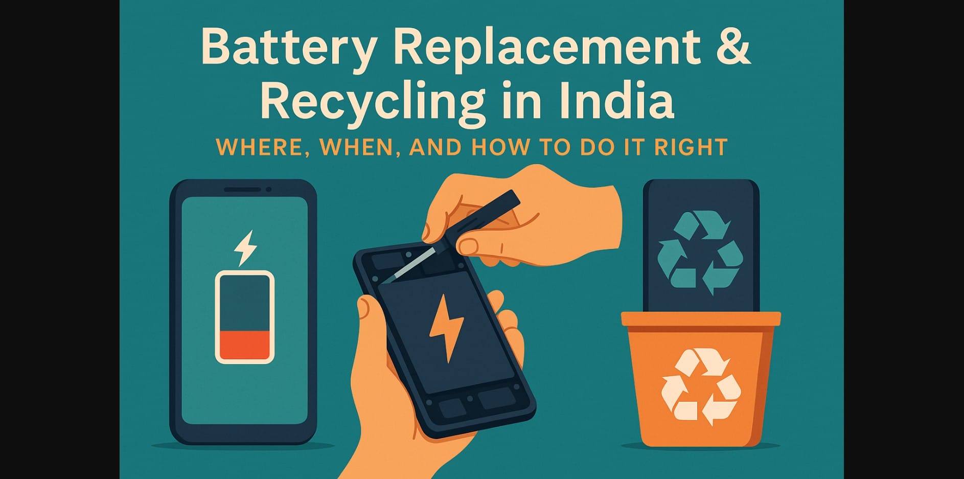 Phone Battery Gone Bad? Replace It Safely and Recycle It Responsibly in ...