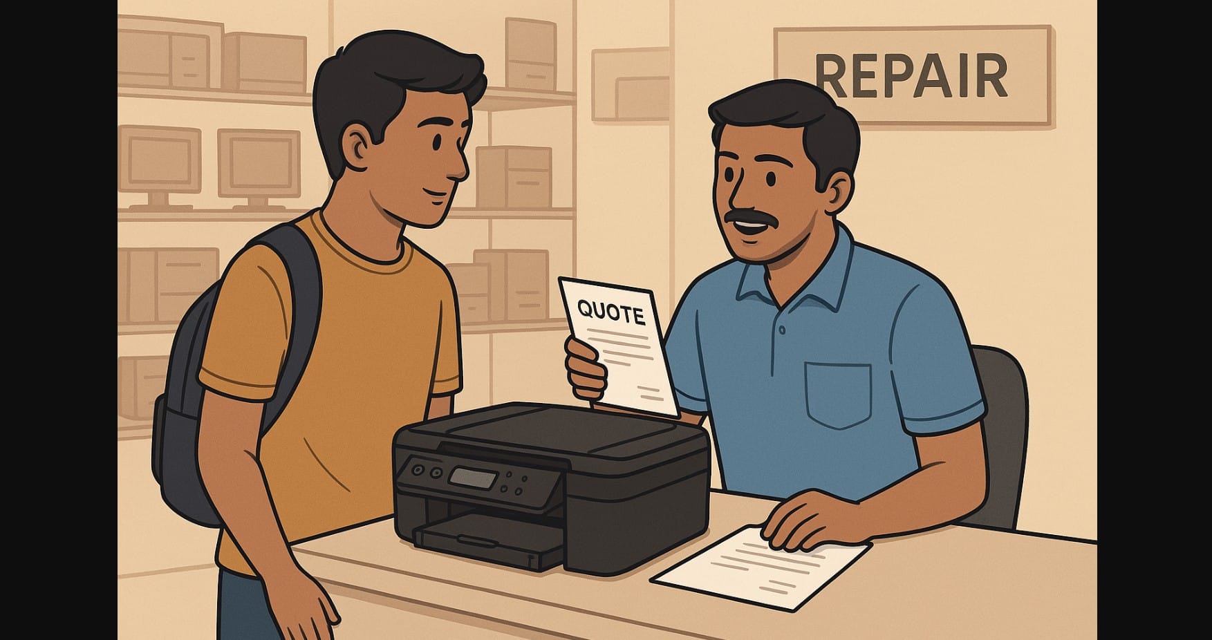 How to Get Your Printer Repaired Safely in India