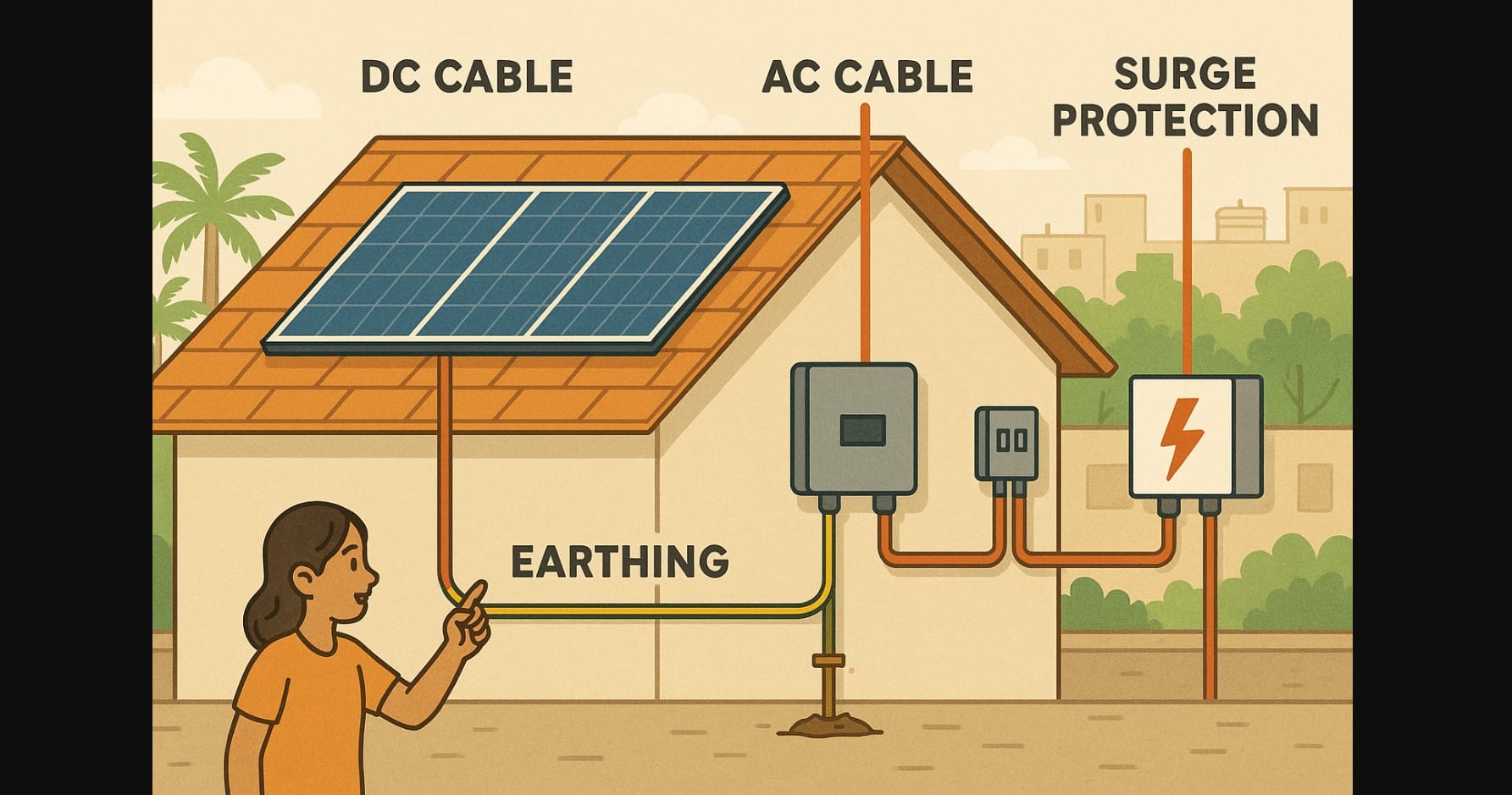 Critical Wiring Safety Guidelines for Rooftop Solar in India
