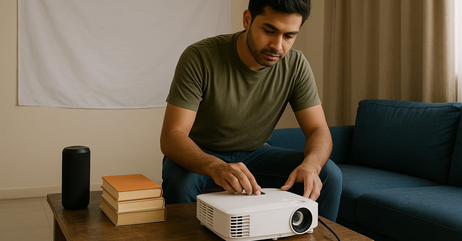 Set Up Your Projector Easily Using What You Already Have