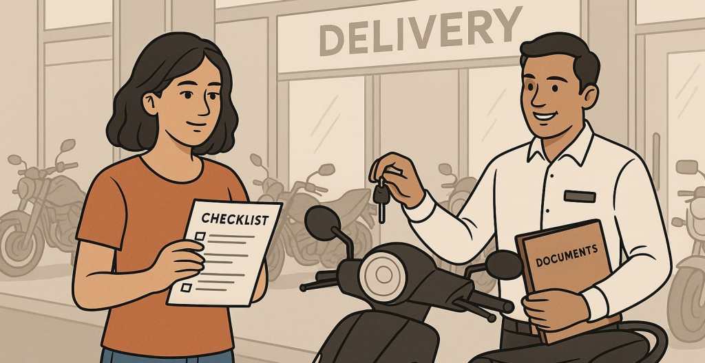 Bike & Scooter Booking to Delivery Process – What to Check in India