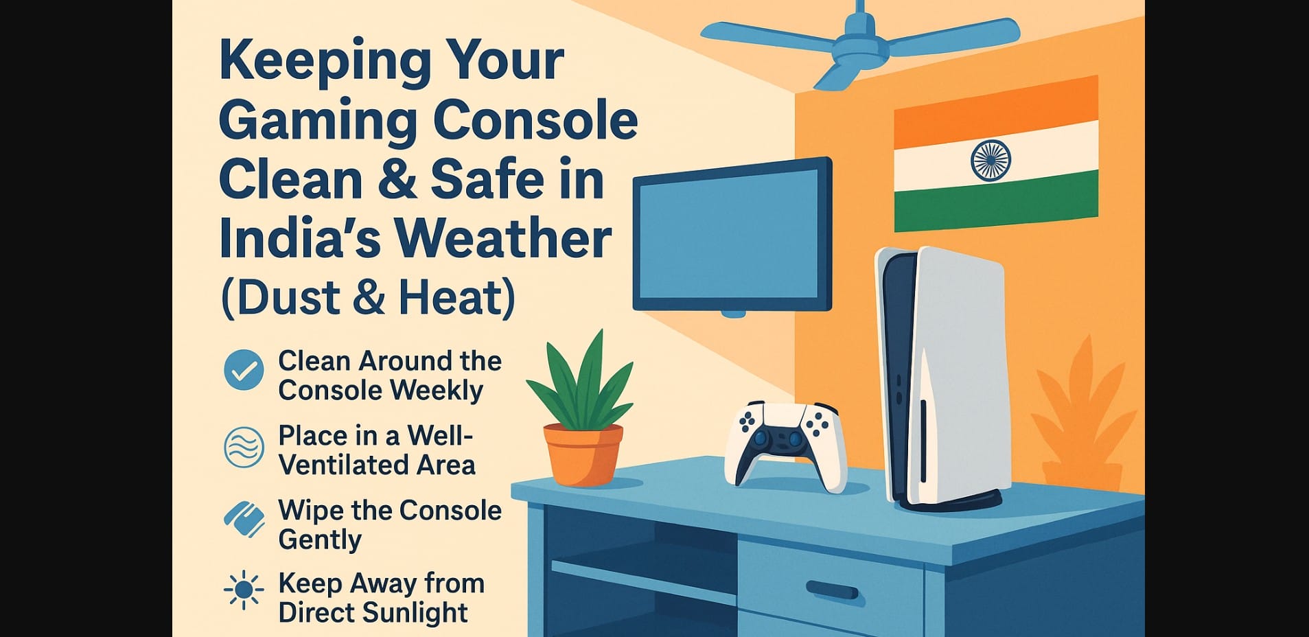 Gaming Console Protection - Prevent Overheating and Dust Damage