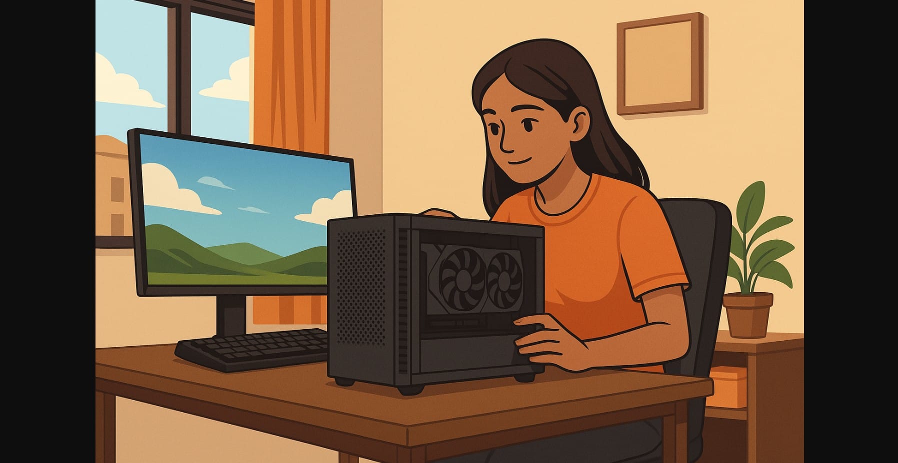 Small Room? No Problem - Build a Space-Saving Gaming PC in India