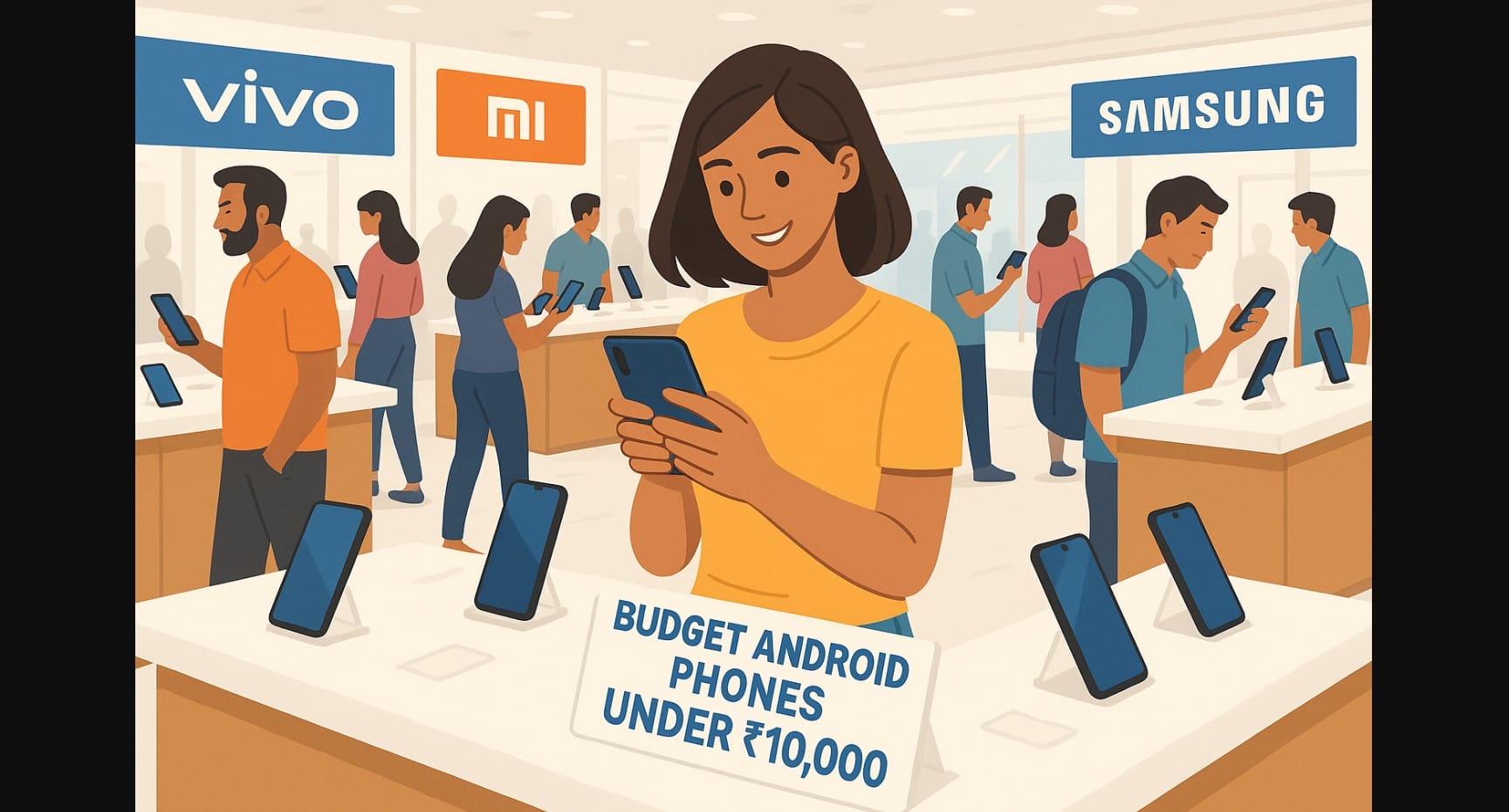 The Competitive Landscape of Budget Android Smartphones in India